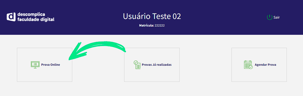 Como acessar e fazer a sua prova online?