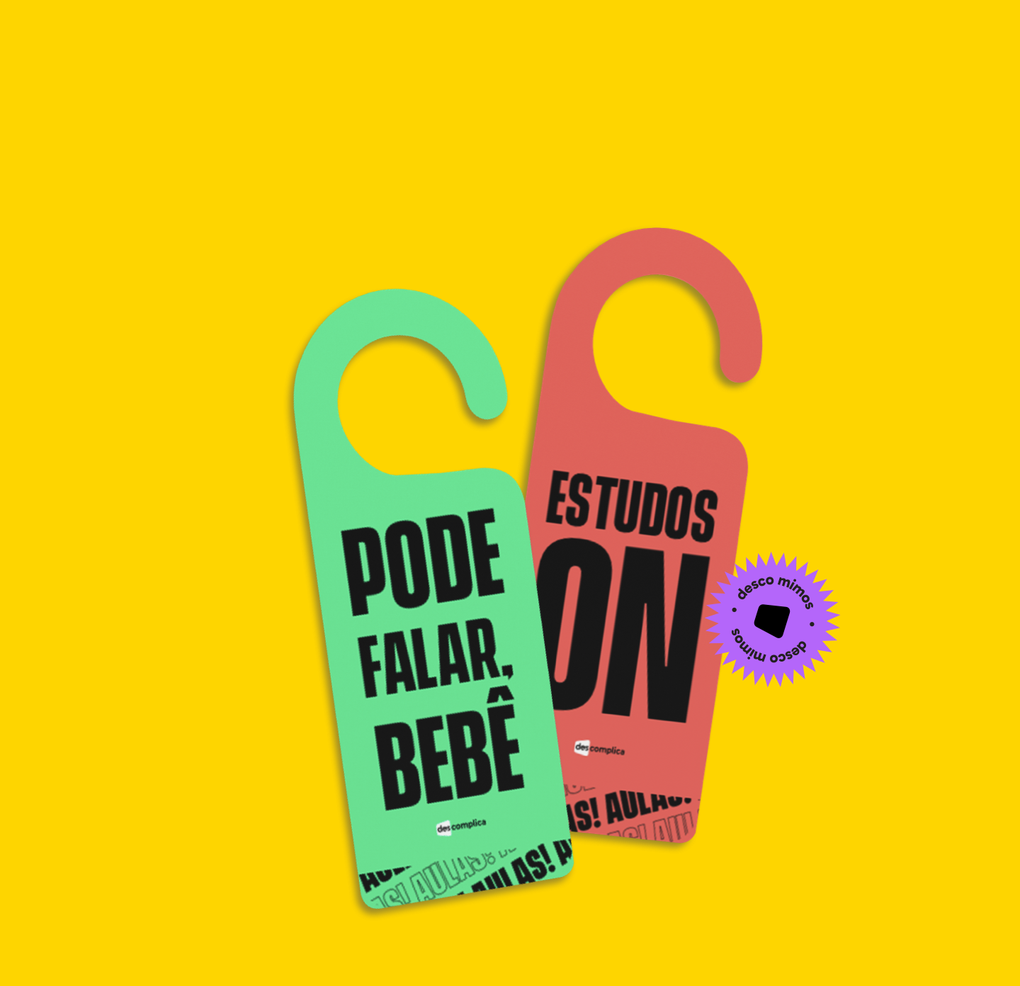 Desco Mimos: Aviso de Porta