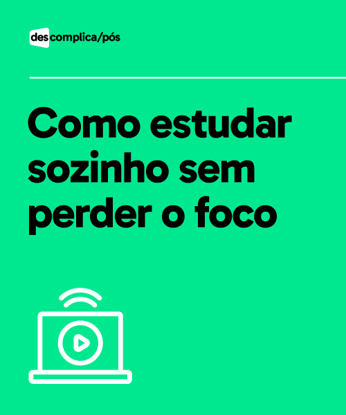 E-book: Como estudar sozinho sem perder o foco?